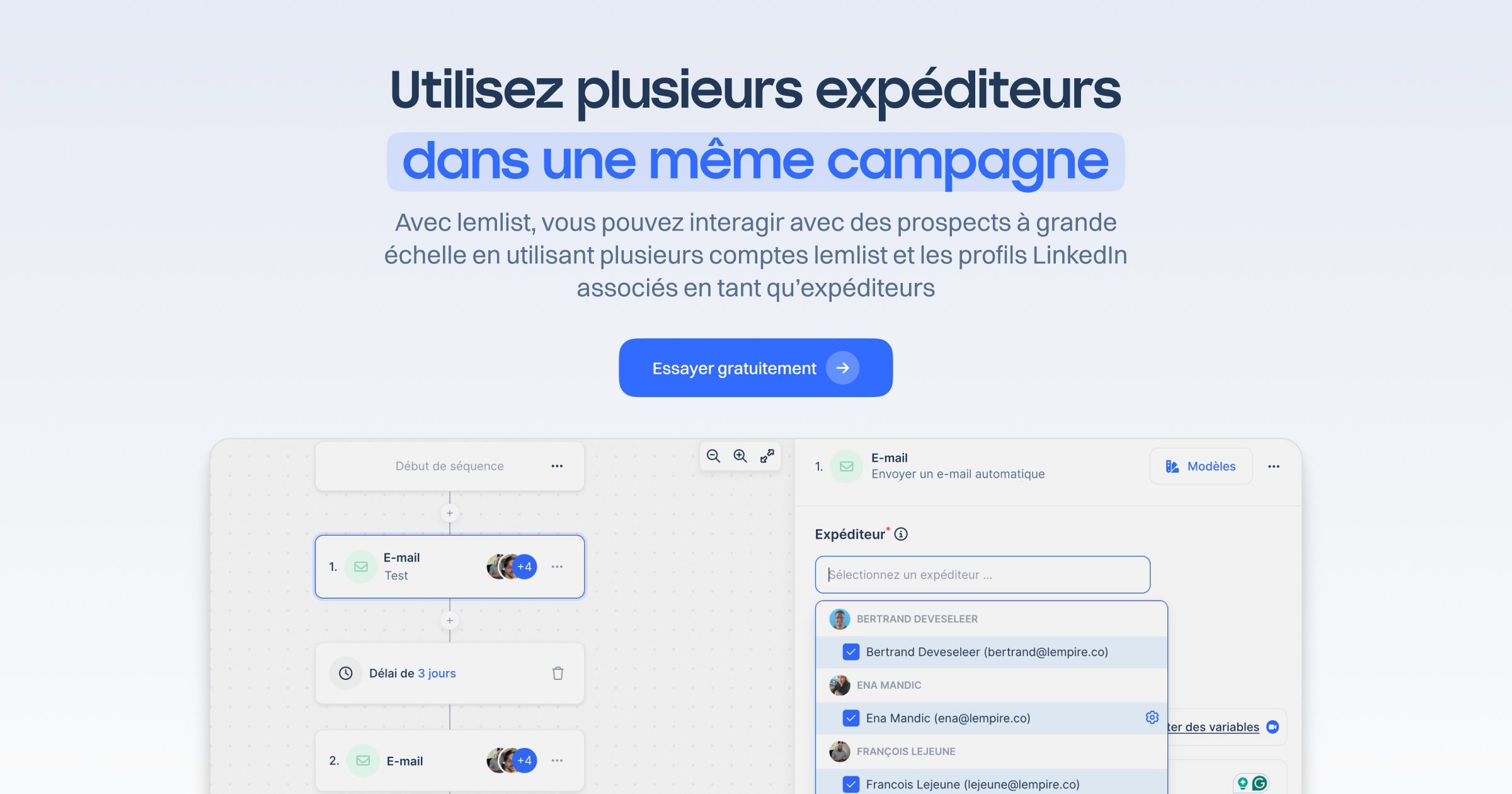Augmentez l'efficacité de votre communication : envoyez 1 campagne à ...
